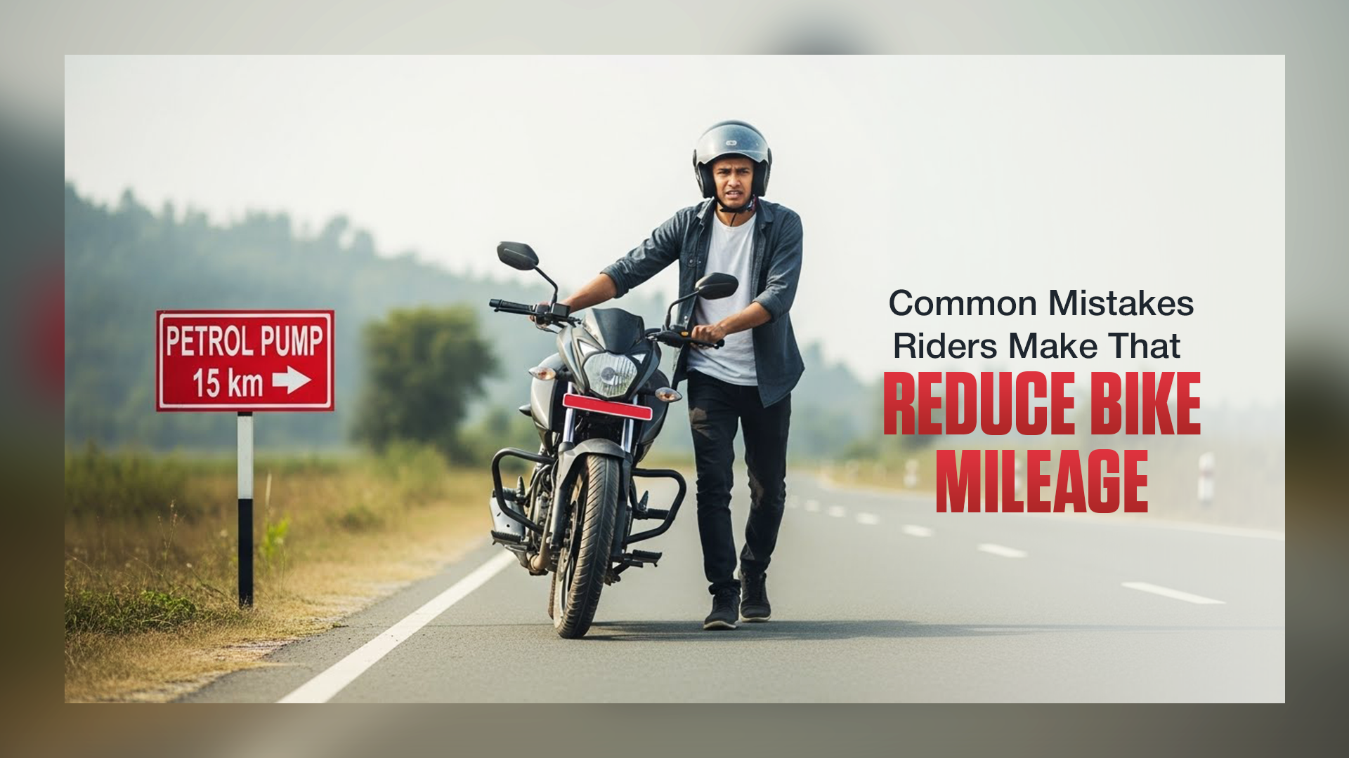 Common Mistakes Riders Make That Reduce Bike Mileage – Honda Nepal